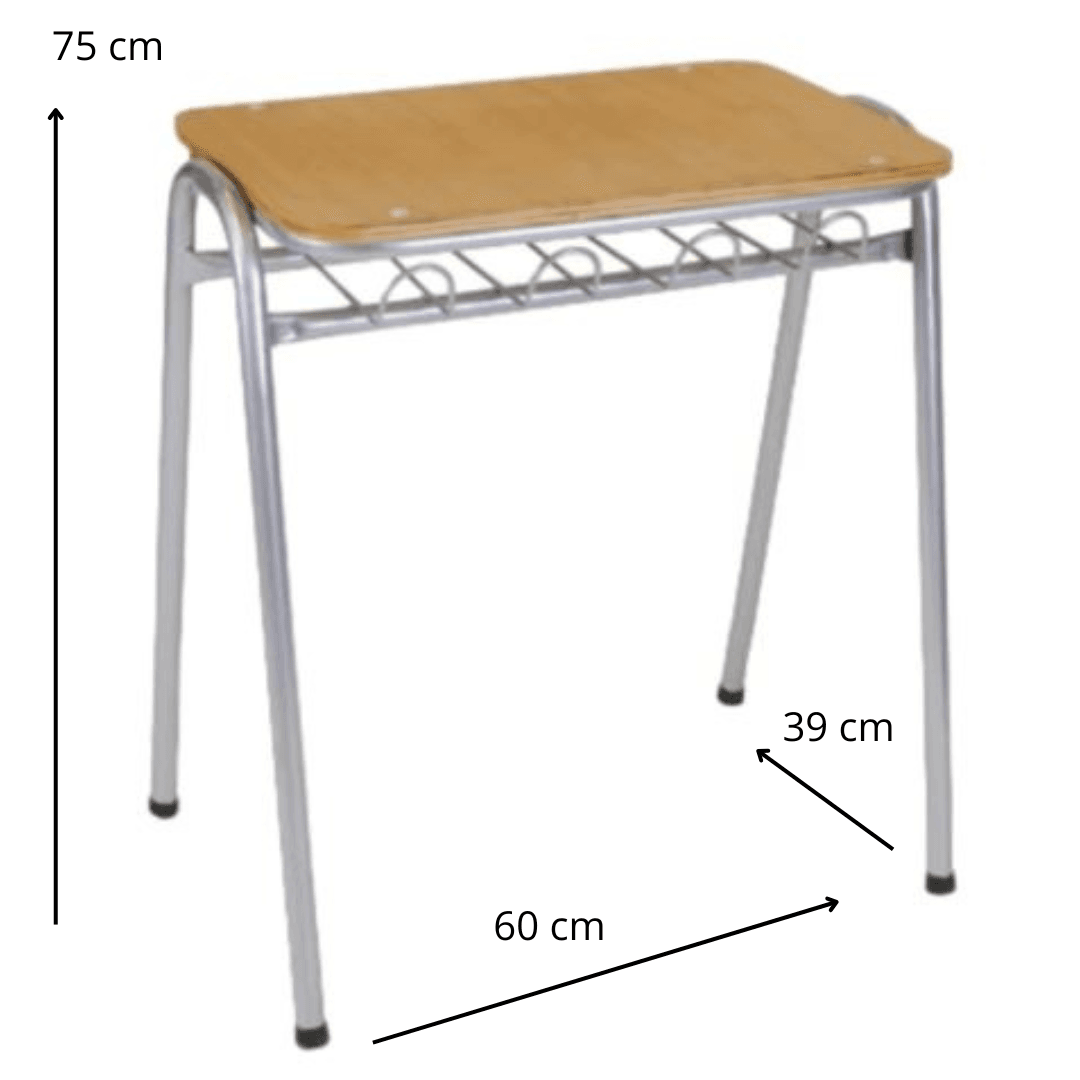 Medidas del pupitre escolar - EDUKT